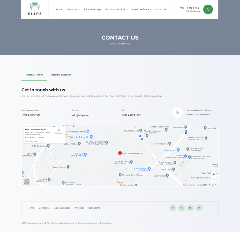 Contact Us | Elips